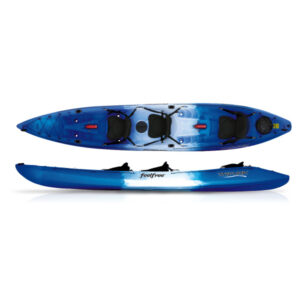 เรือคายัคสามที่นั่ง Triyak เรือแบบนั่งบน ยี่ห้อ Feelfree นั่งได้ 1-3 คน